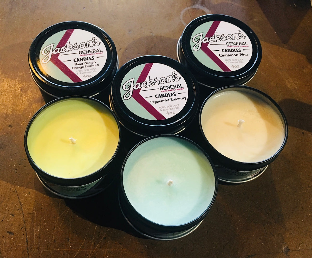 Jackson’s Scented Soy Wax Candles Minis – Jackson's General